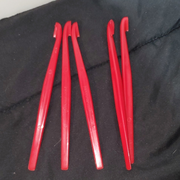 Tupperware | Kitchen | 5 Tupperware Red Citrus Fruit Peeler New | Poshmark